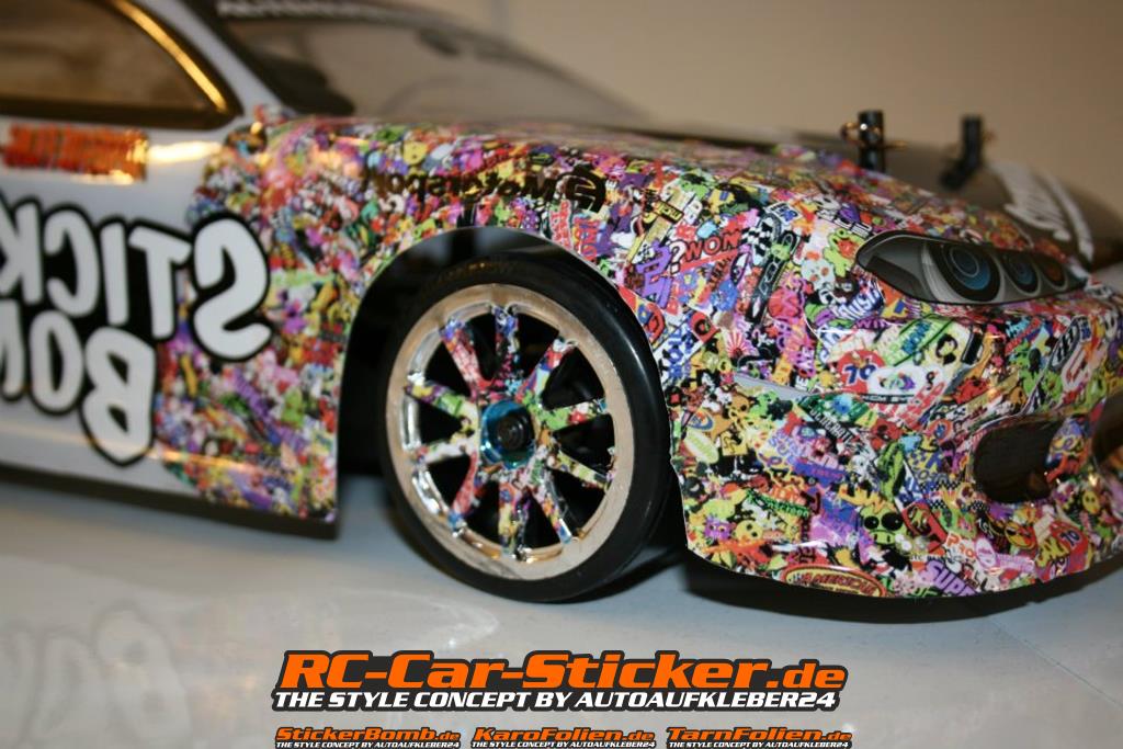 RC Car 1:10 Carwrap Folien Galerie